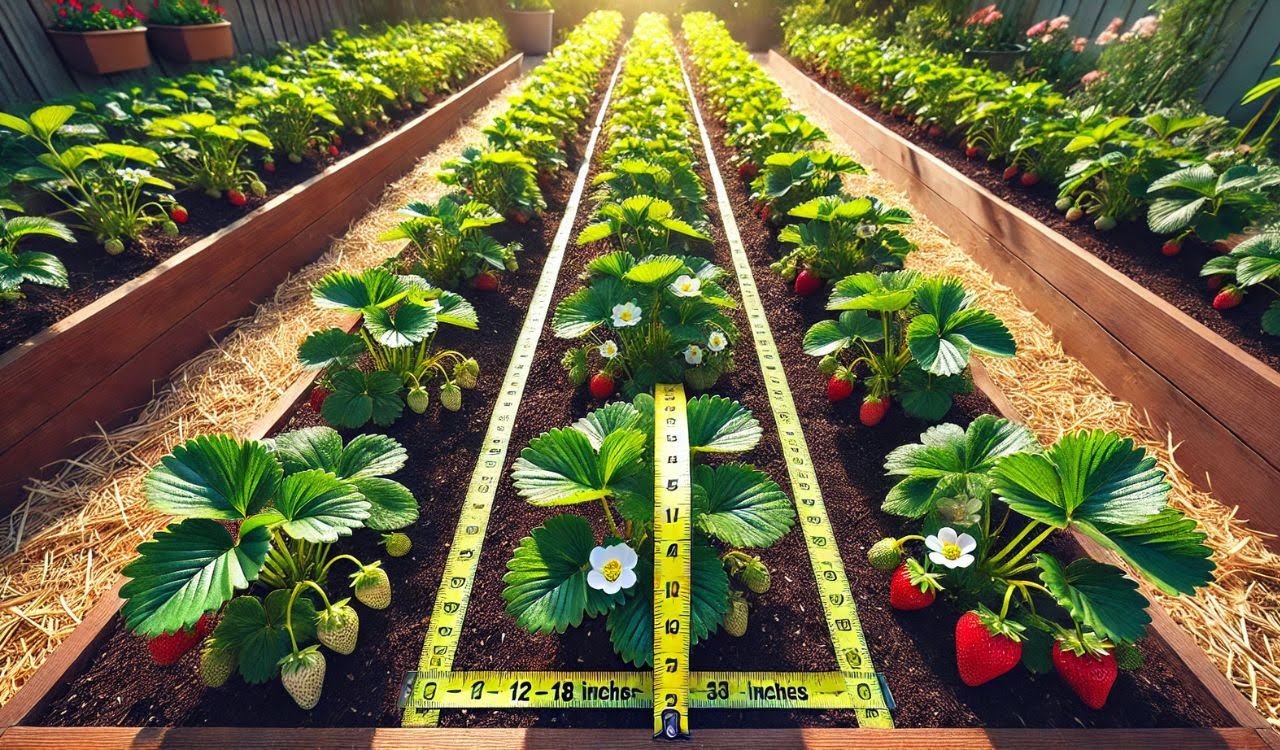How Far Apart to Plant Strawberry Plants for Maximum Yield
