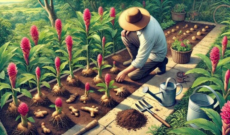 Ginger Plant Flower Care Tips for Beginners